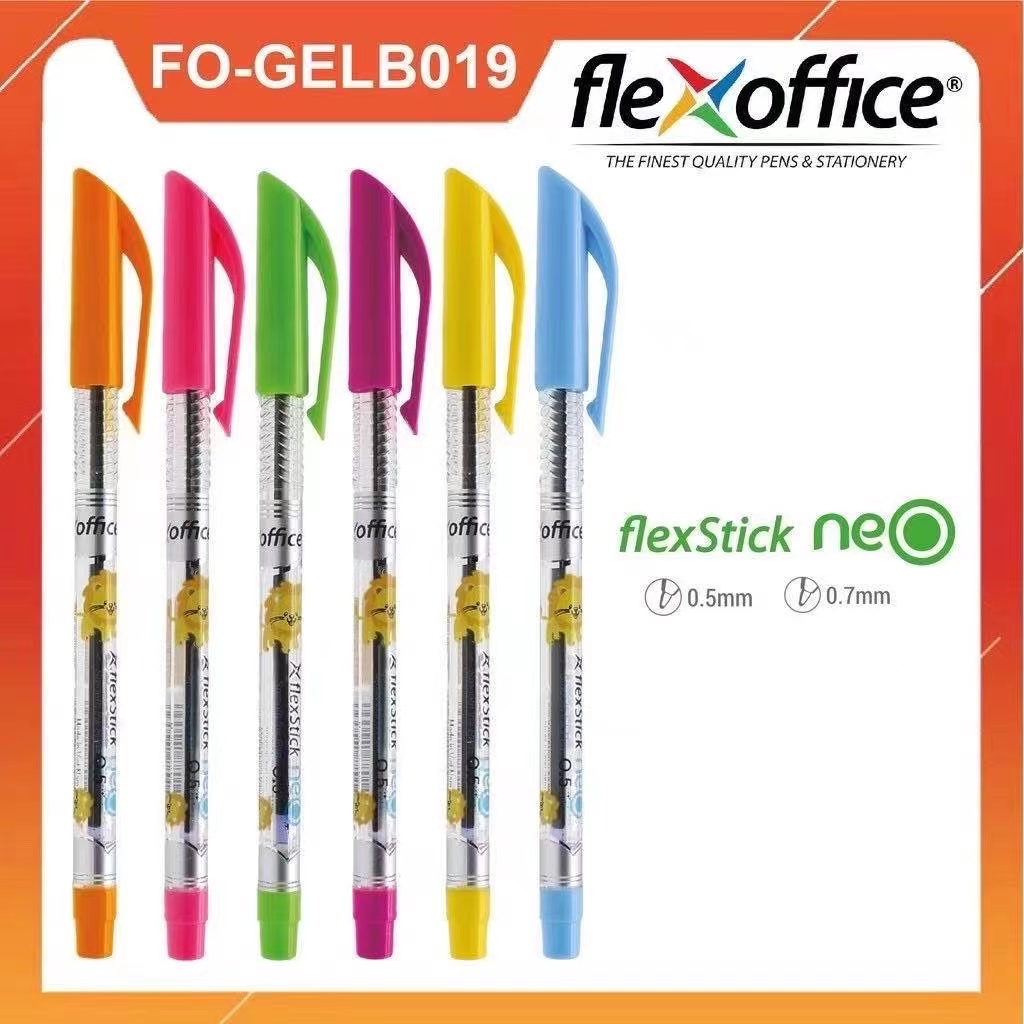 Flexoffice FO-GELB019 flexstick NEO smooth ink pen ballpen 1BOX | Lazada PH