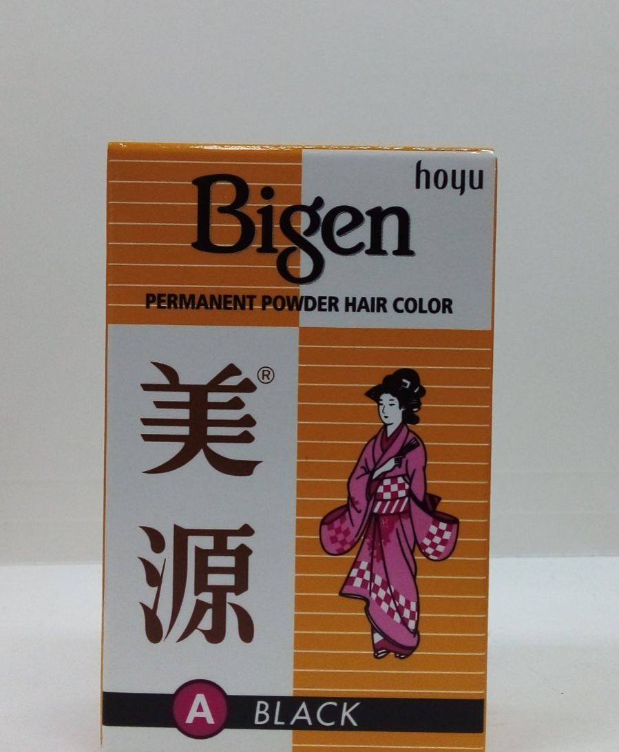 BIGEN PERMANENT POWDER HAIR COLOR BLACK | Lazada PH