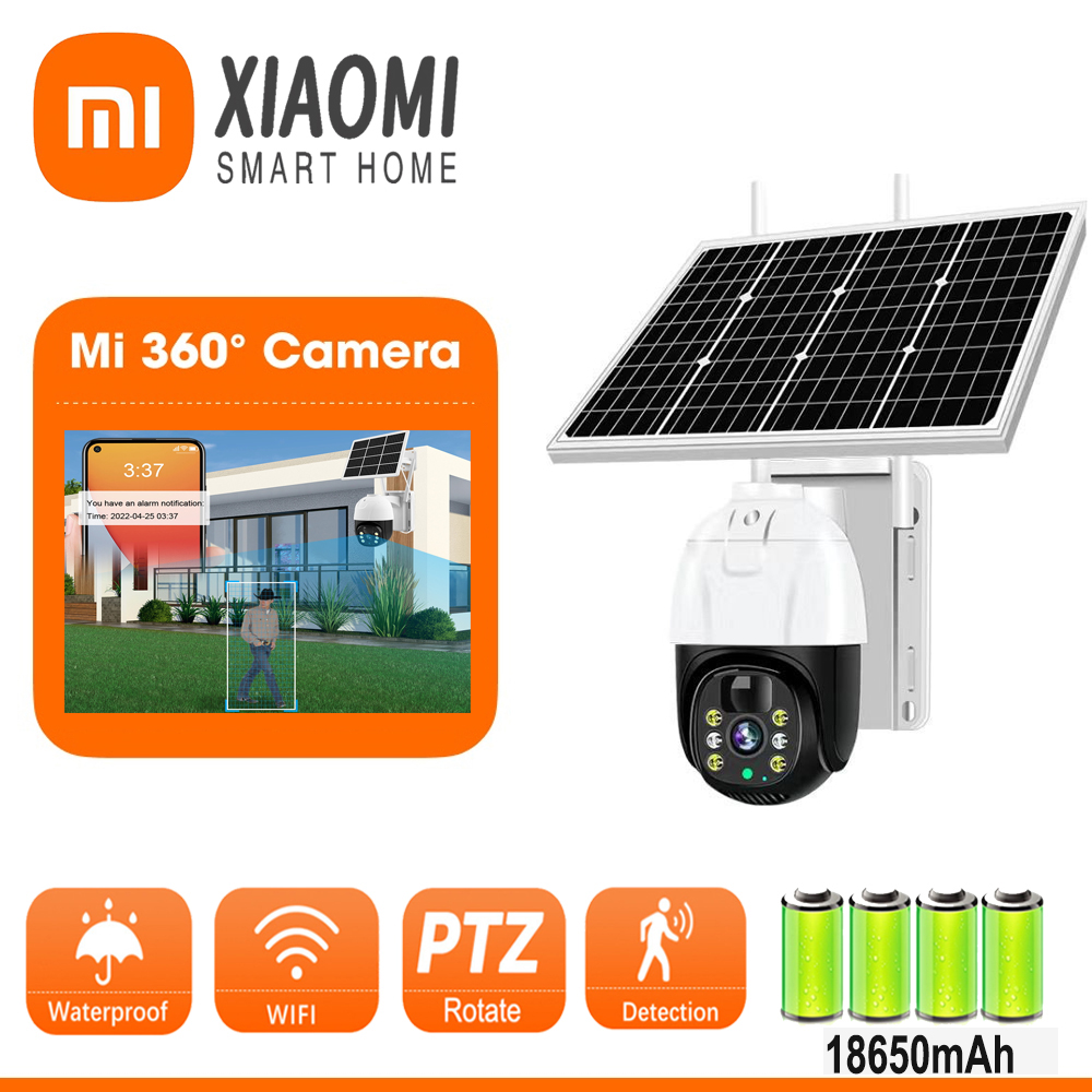 Xiaomi 5MP 4G SIM Card Solar CCTV Outdoor Waterproof CCTV Security ...