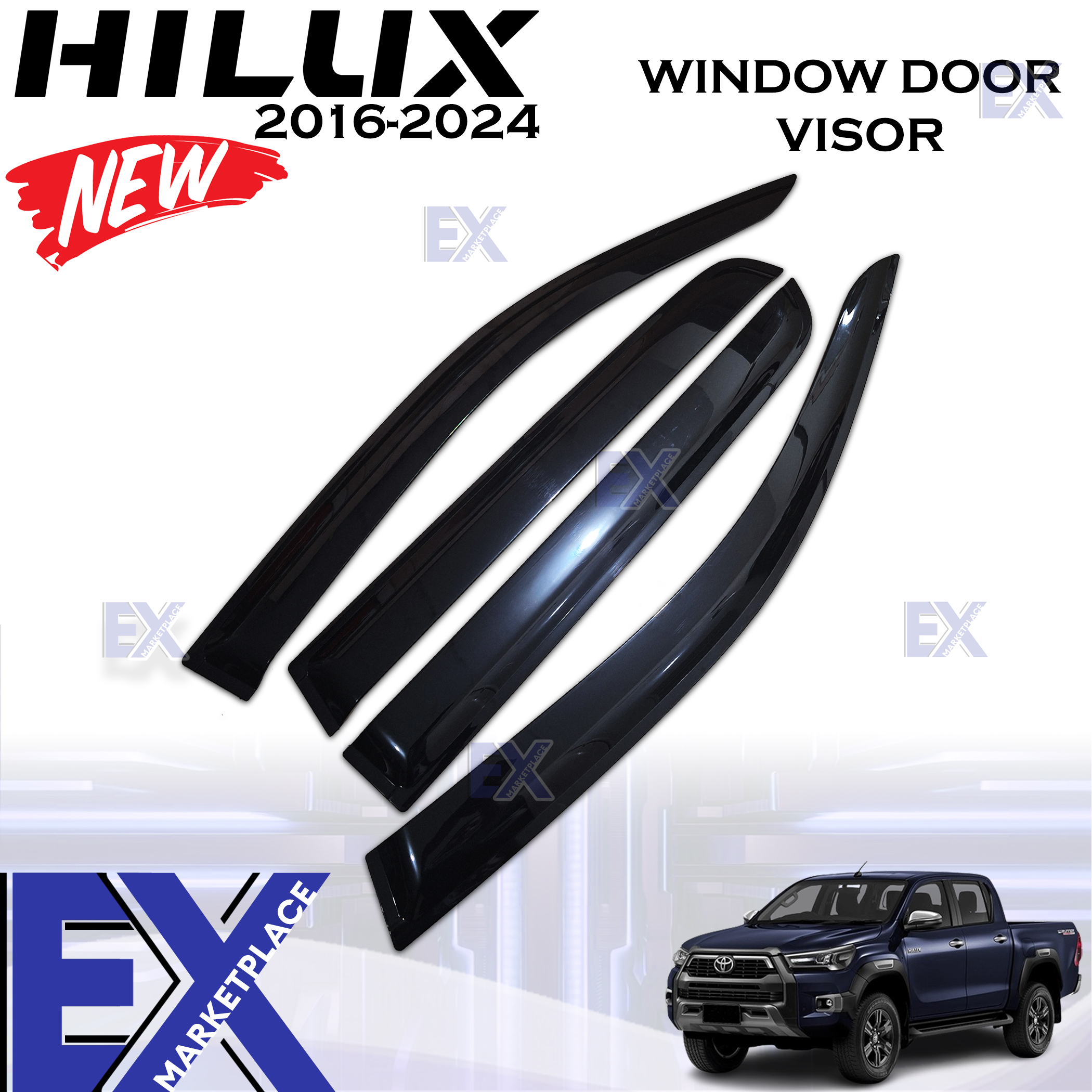 Toyota Hilux / Revo 2015 to 2018 / Conquest 2019 to 2024 INJECTION ...