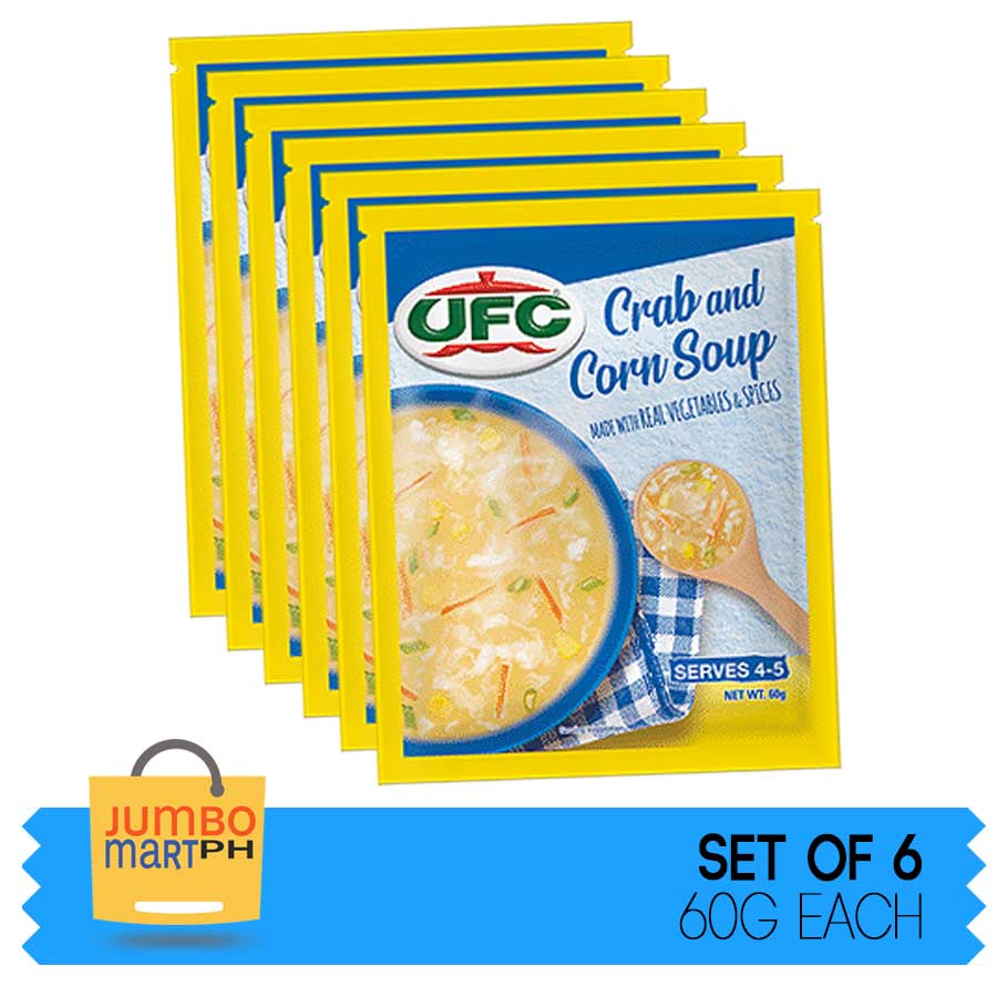 UFC CRAB AND CORN SOUP 60G / SET OF 6 | Lazada PH