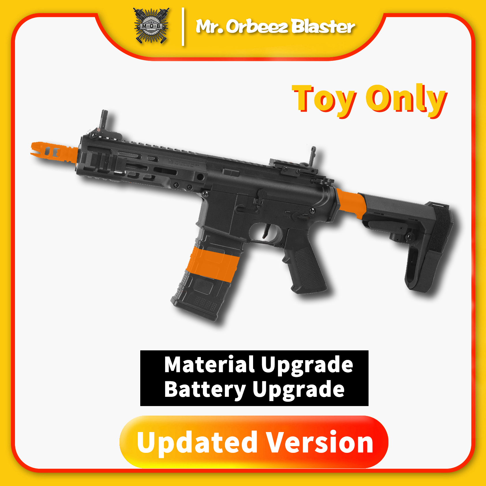 【Upgrade Version】BOHAN MK8 V2 Metal Gear High End Gel Blasters Toy for ...