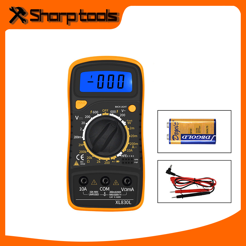 digital voltage and ammeter pocket electrical instrumentation ...