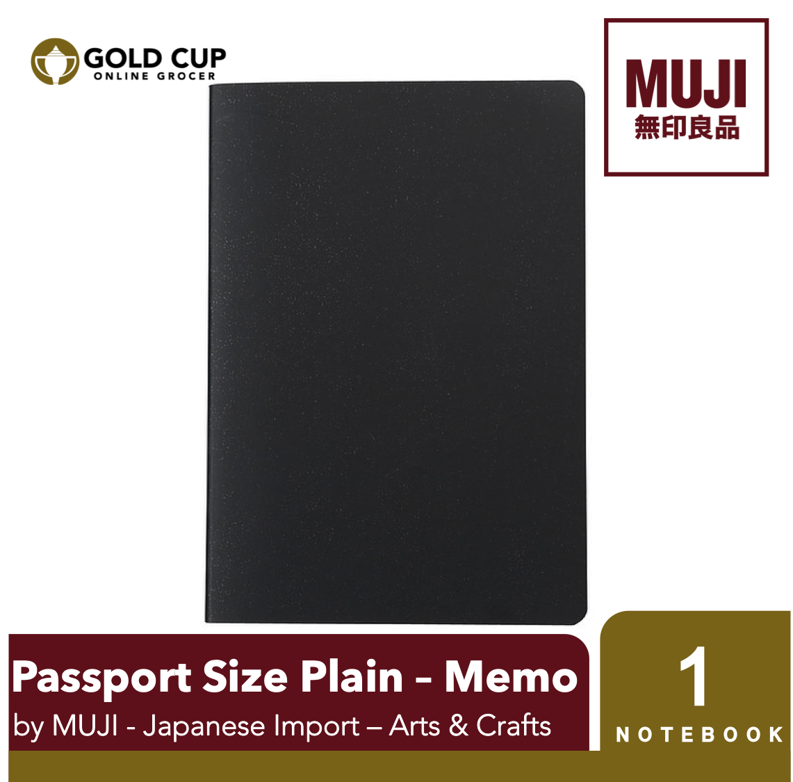 MUJI Passport Size Plain - Memo in Navy | Lazada PH