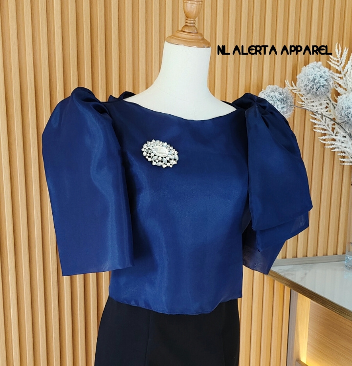 MODERN FILIPINIANA LADIES TOP BARONG CROP TOP | Lazada PH