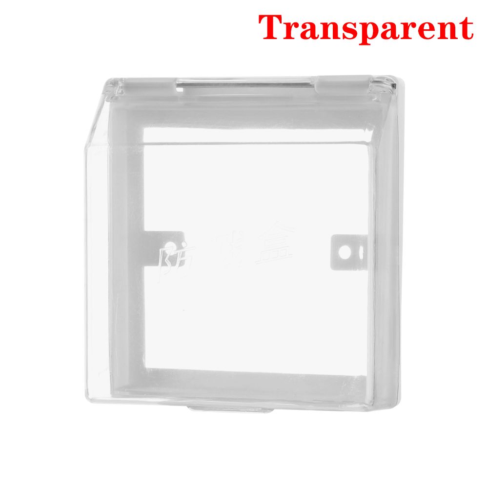 HUAN Transparent Safety Child Power Outlet Sockets Splash Box Socket ...