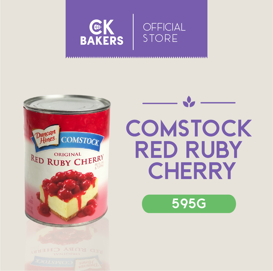 Comstock Red Ruby Cherry 595g | Lazada PH