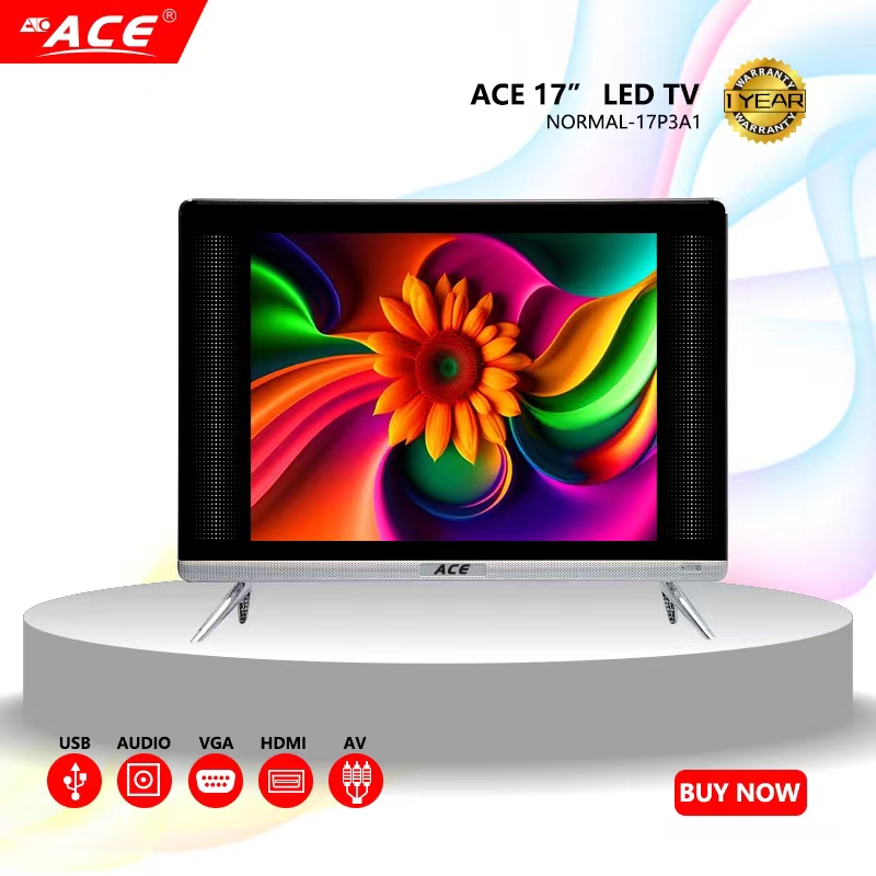 ACE 17" LED TV Normal-P3A1 Model: LED-505 | Lazada PH