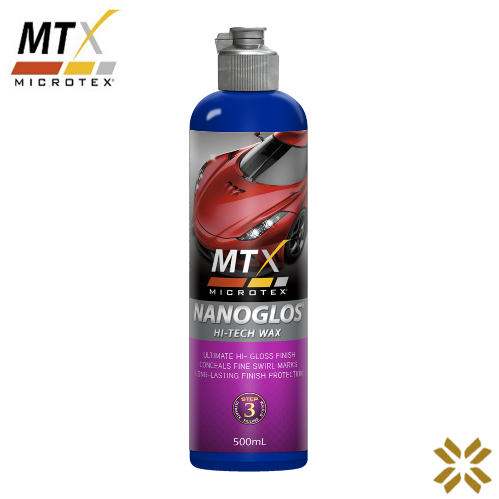 Microtex NANOGLOS 500ml (Carnauba Wax, Car Wax and Protection, MTX Car ...