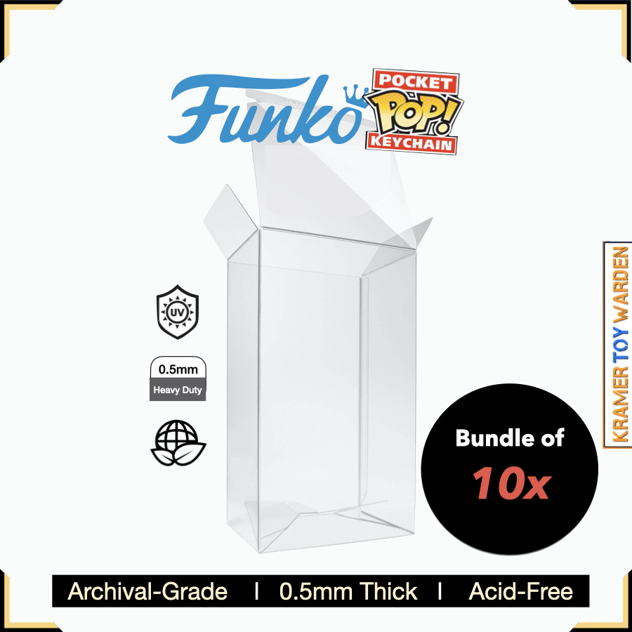 Funko Pop! Protector for Pocket Pop Keychains PET Hard Case Plastic 0 ...