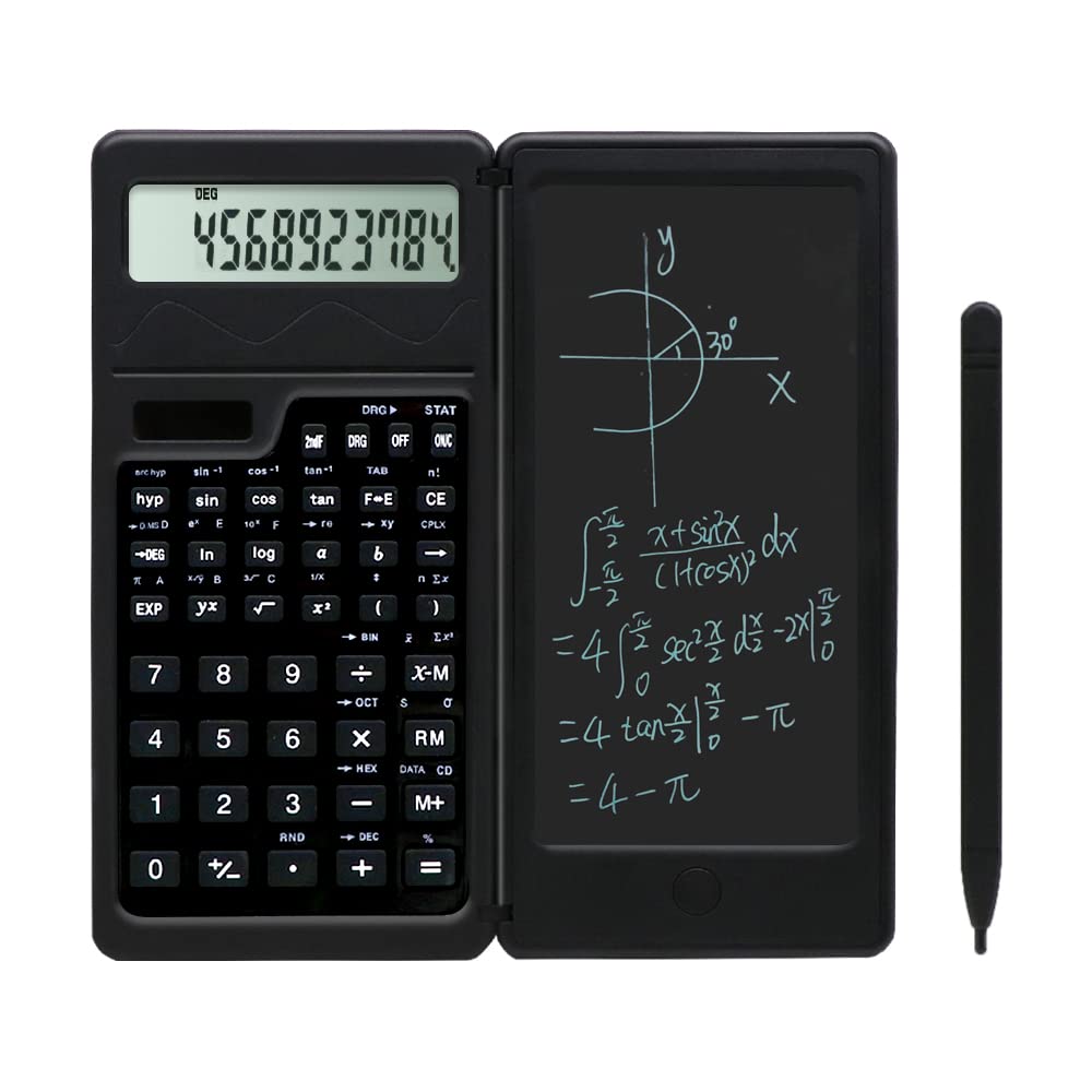 Solar Scientific Calculators for Students 10-Digit Large Screen Math ...