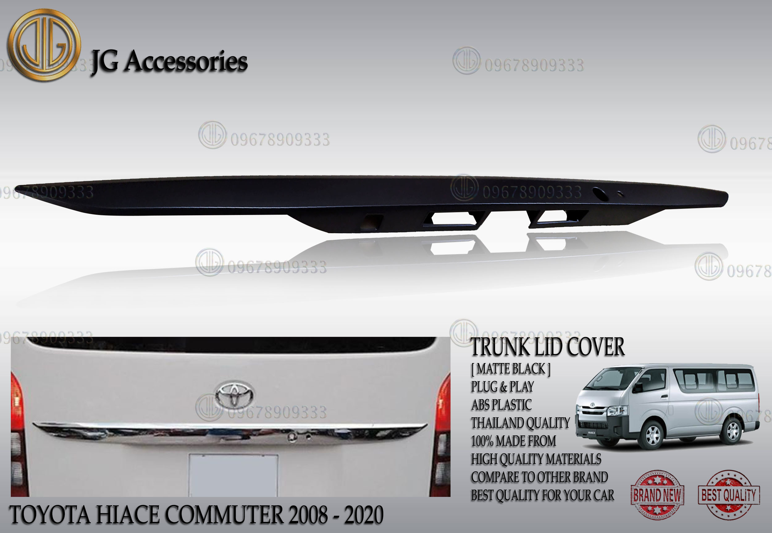 TOYOTA HIACE COMMUTER 2008 2009 2010 2011 2012 2013 2014 2015 2016 2017 ...