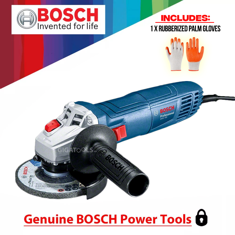 Bosch GWS 700 4-inches Professional Angle Grinder ( 710W ) (replaces ...