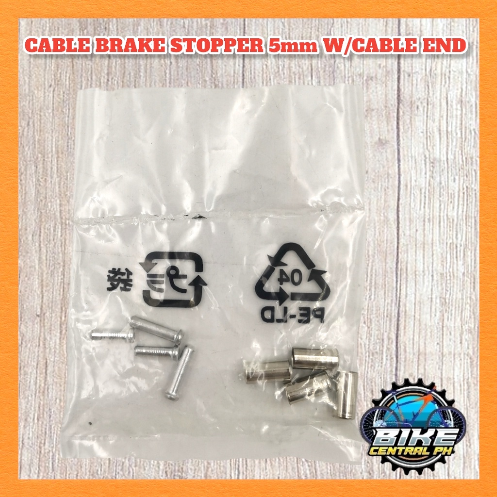 CABLE BRAKE STOPPER 5mm w/ CABLE END | Lazada PH