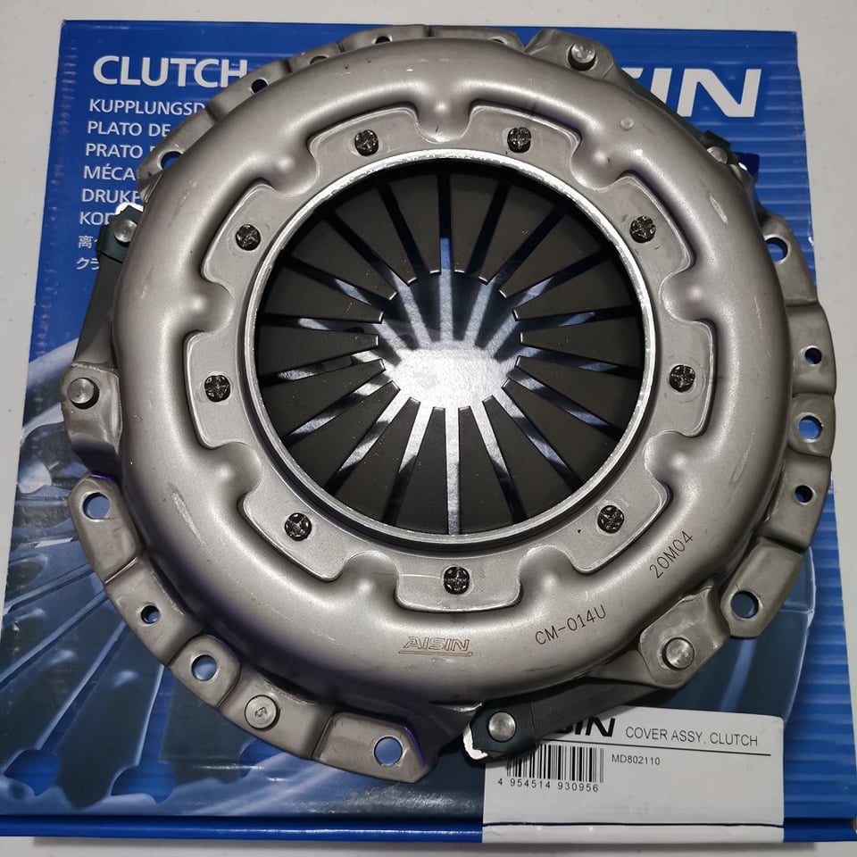 ORIGINAL AISIN PRESSURE PLATE FOR MITSUBISHI L300/ADVENTURE 2.5 4D56 ...