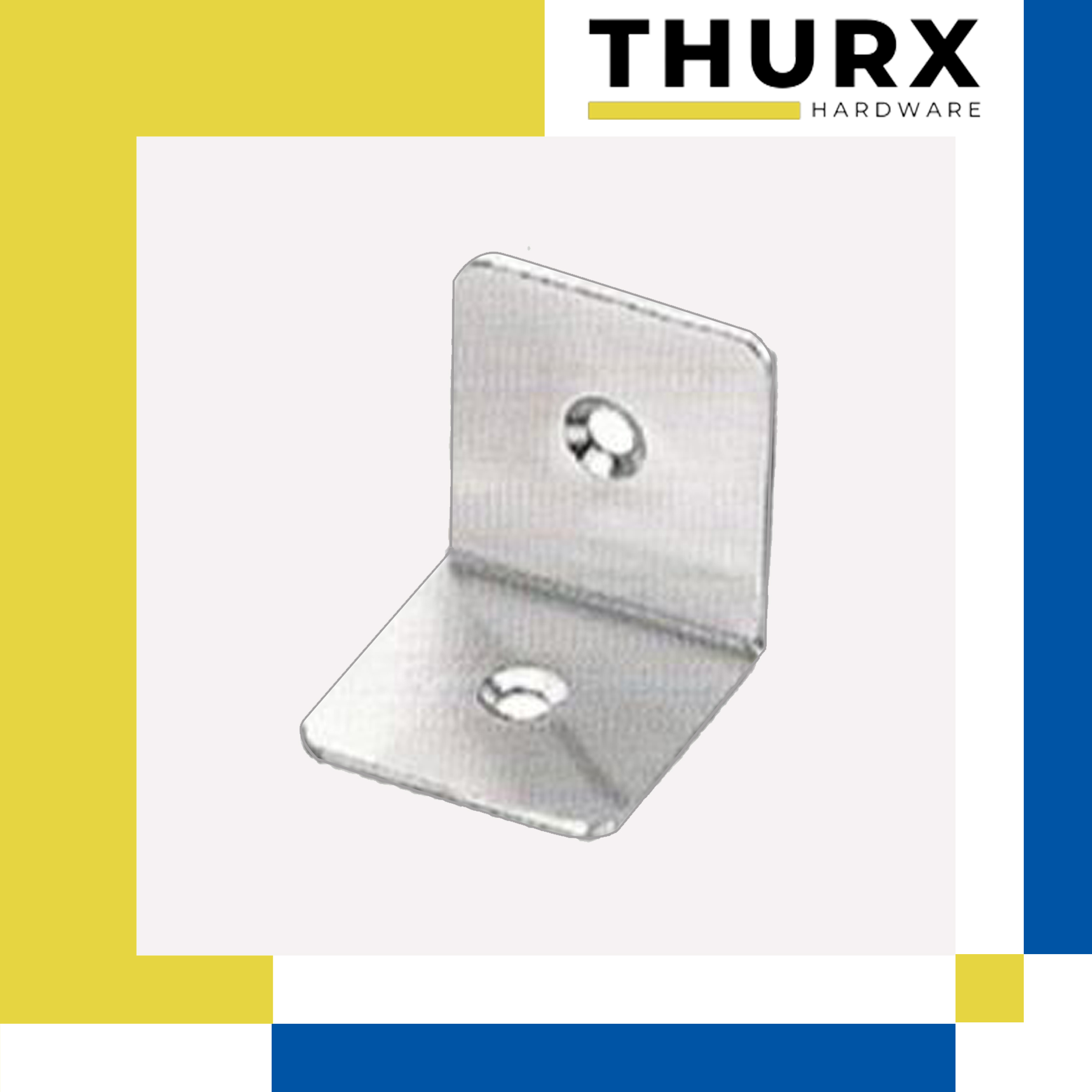 Thurx 10pcs Stainless Bracket 5-08 2.5mm Thick Rust Proof Metal Cabinet ...