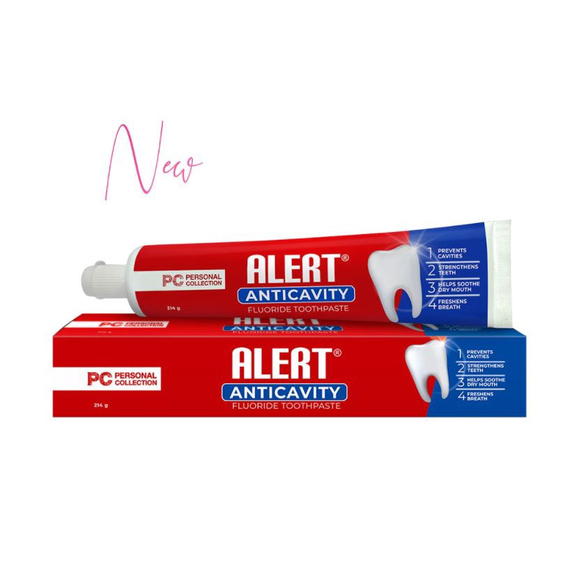Personal Collection Alert Anticavity Fluoride Toothpaste 214g | Lazada PH