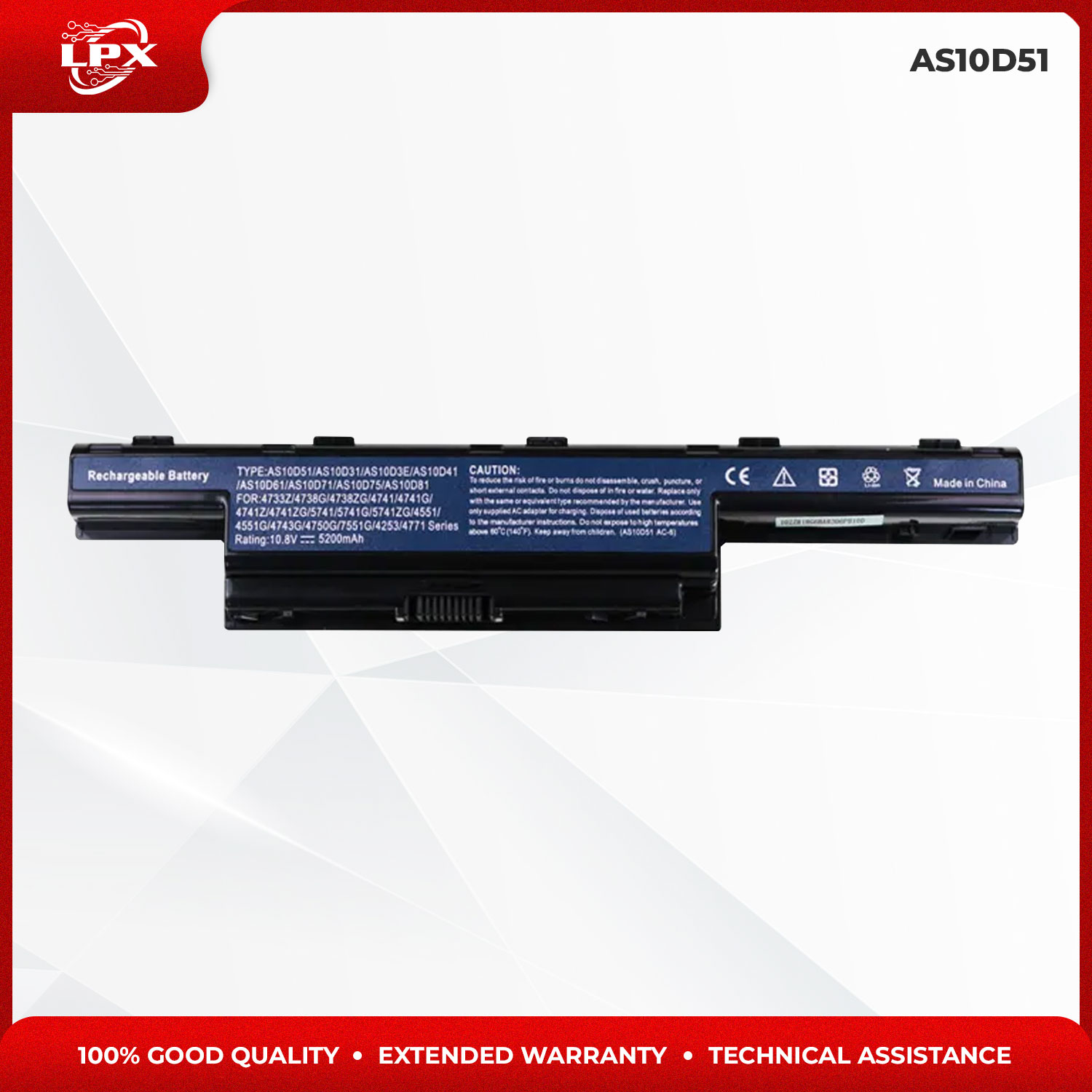 Laptop Battery for Acer AS10D31,AS10D3E,AS10D41,AS10D51,AS10D5E,AS10D61 ...