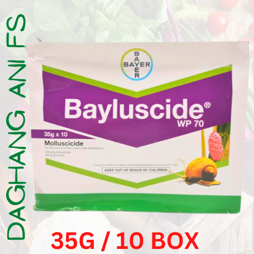 BAYLUSCIDE WP70 SNAILS/SLUGS KILLER BY BAYER | Lazada PH