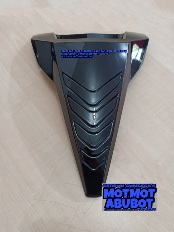 Honda Click Front Cover V2 125 & 150 - Glossy Black Arrow | Lazada PH