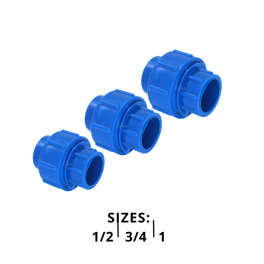 PVC union patente ( 1piece) "1" "1/2" "3/4" | Lazada PH