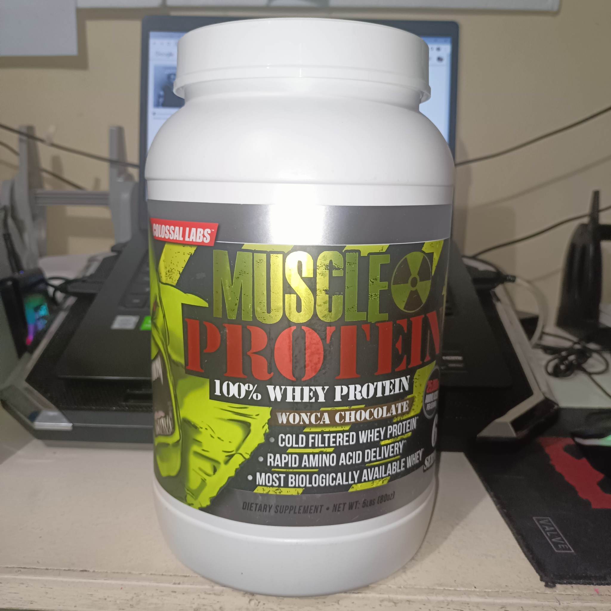 COLOSSAL LABS MUSCLE PROTEIN 100% WHEY PROTEIN 5LBS | Lazada PH