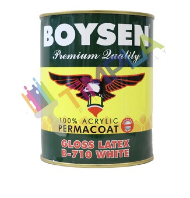 BOYSEN Permacoat B-710 Gloss Latex [WHITE] | Lazada PH