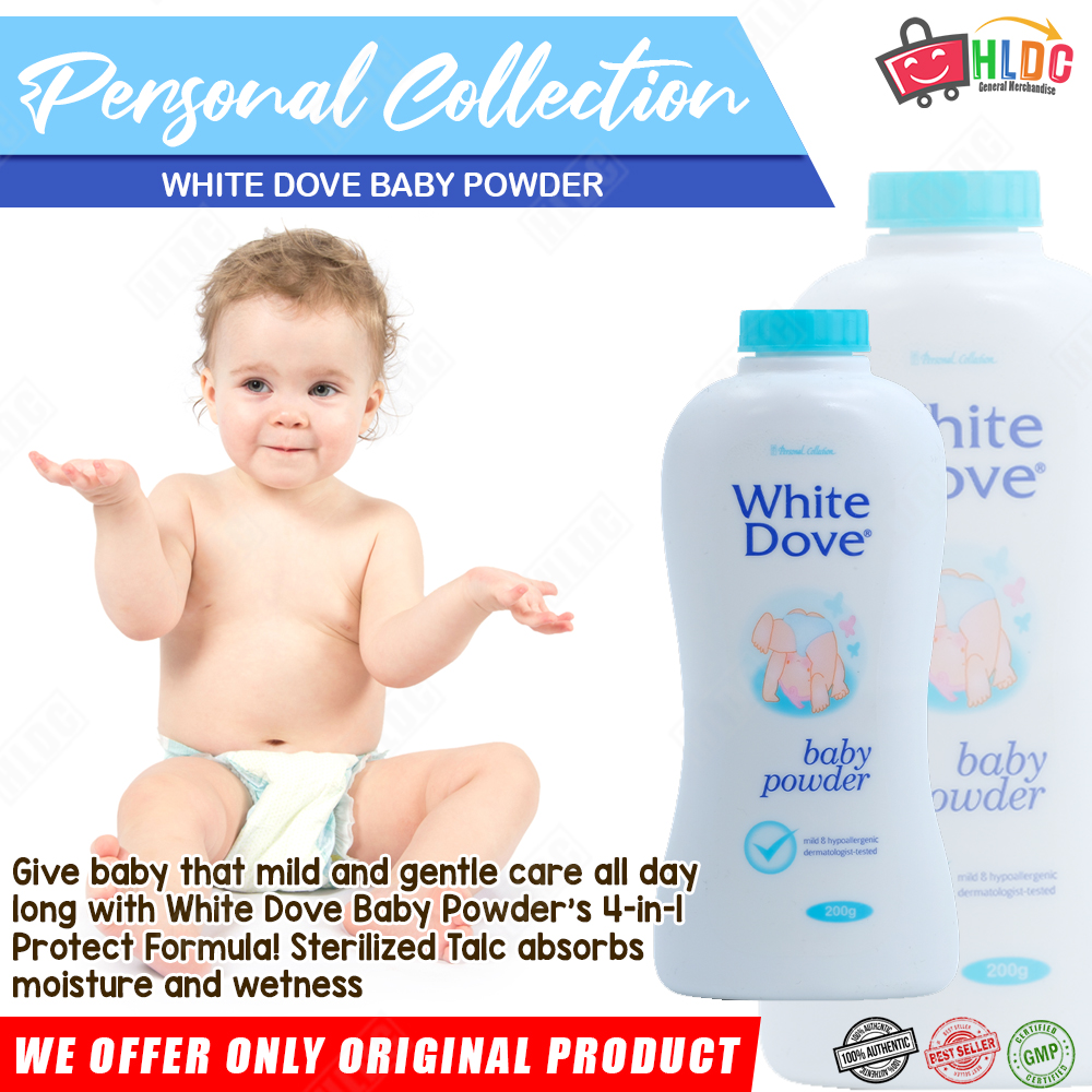 Personal Collection White Dove Baby Powder 200g Mild, Gentle Care all ...
