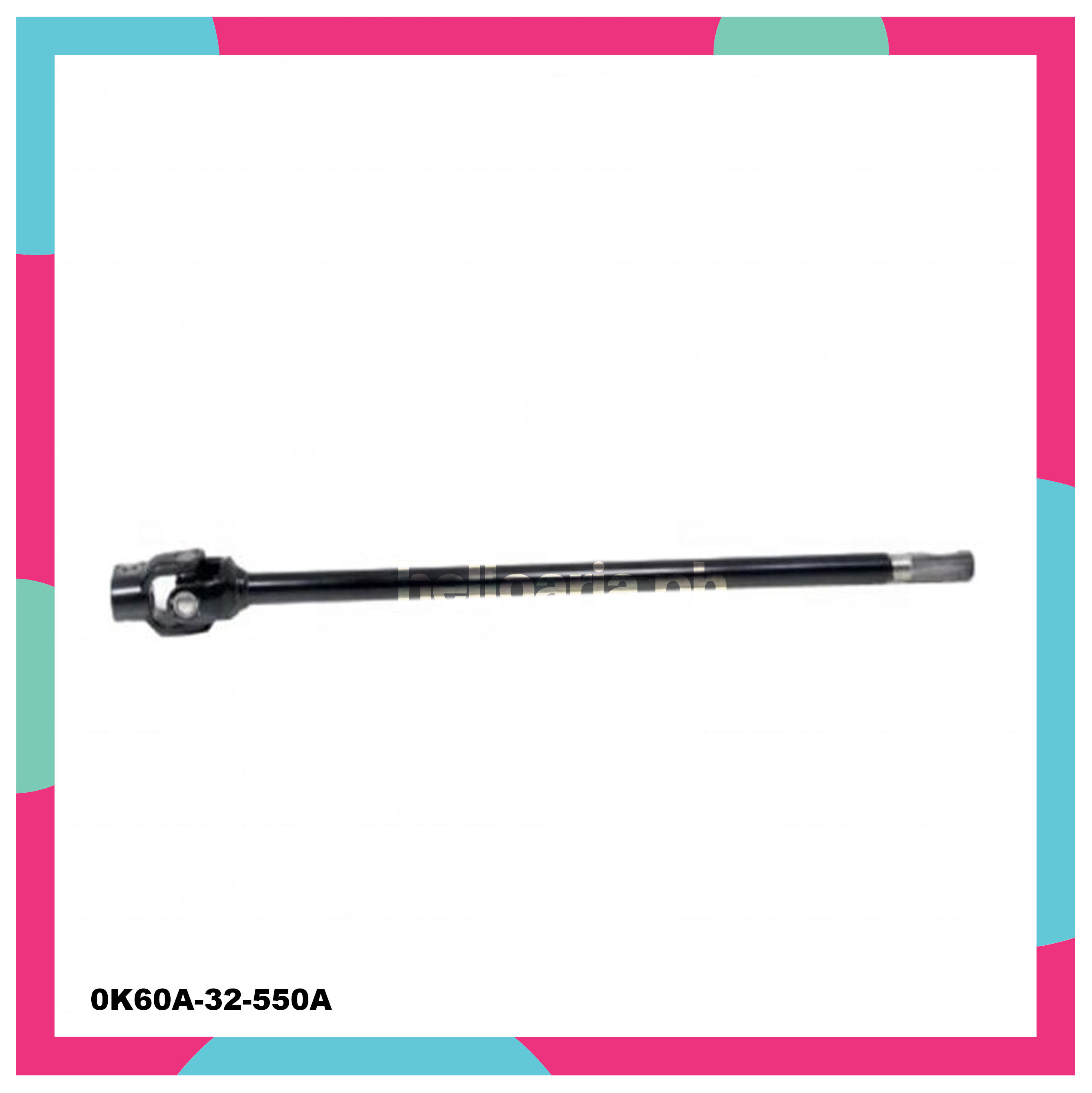 GTX Steering Coupling Joint Assembly KIA BONGO 3.0 LONG SHAFT (0K60A-32 ...