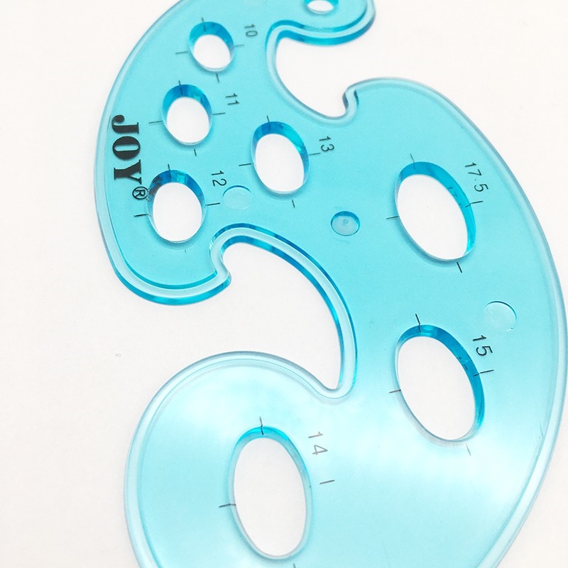 SHENGYU Happy Go 3in1 Joy Ruler French Curve Set Drawing Template Tool ...