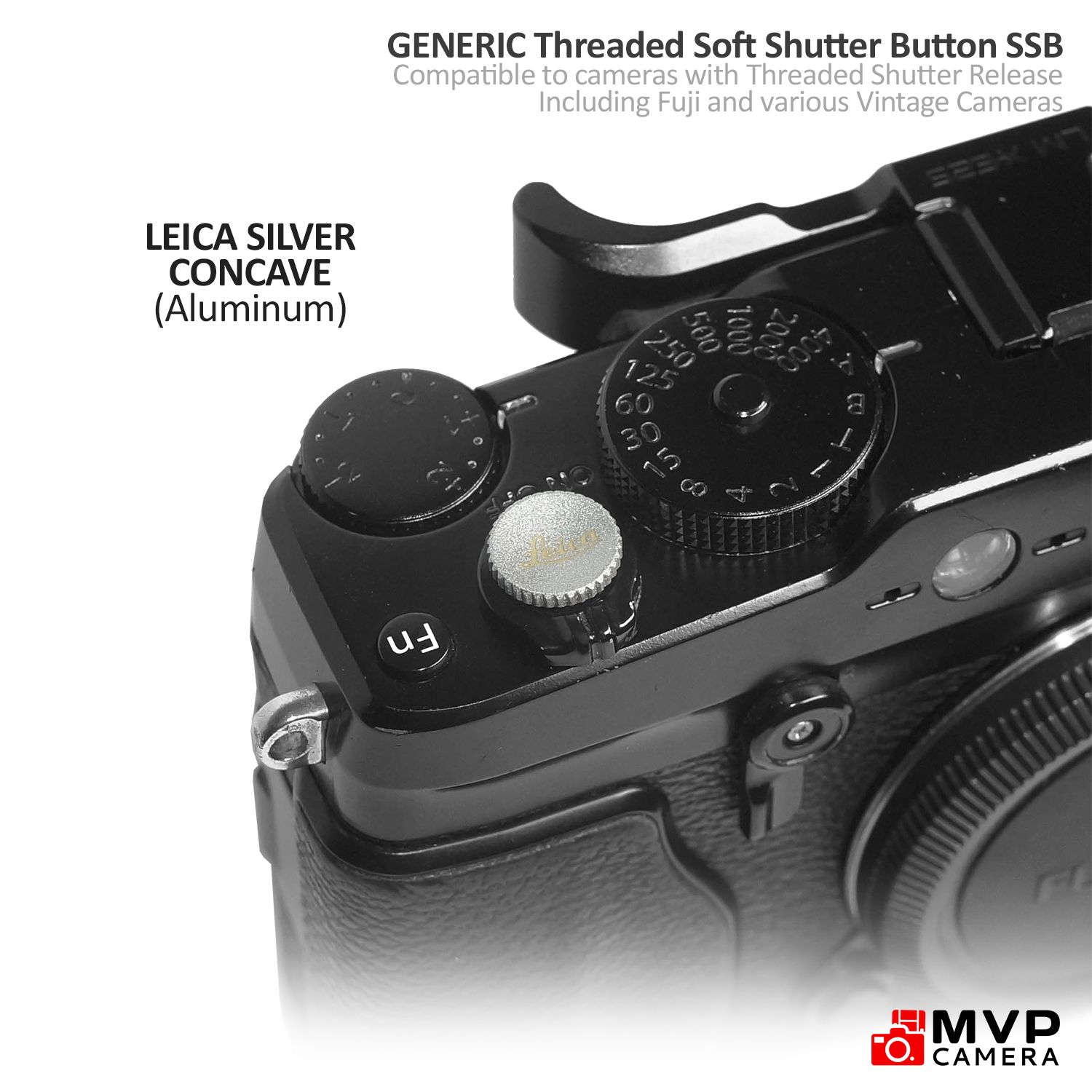 GENERIC THREADED Soft Shutter Button SSB Fuji Various Designs MVP ...