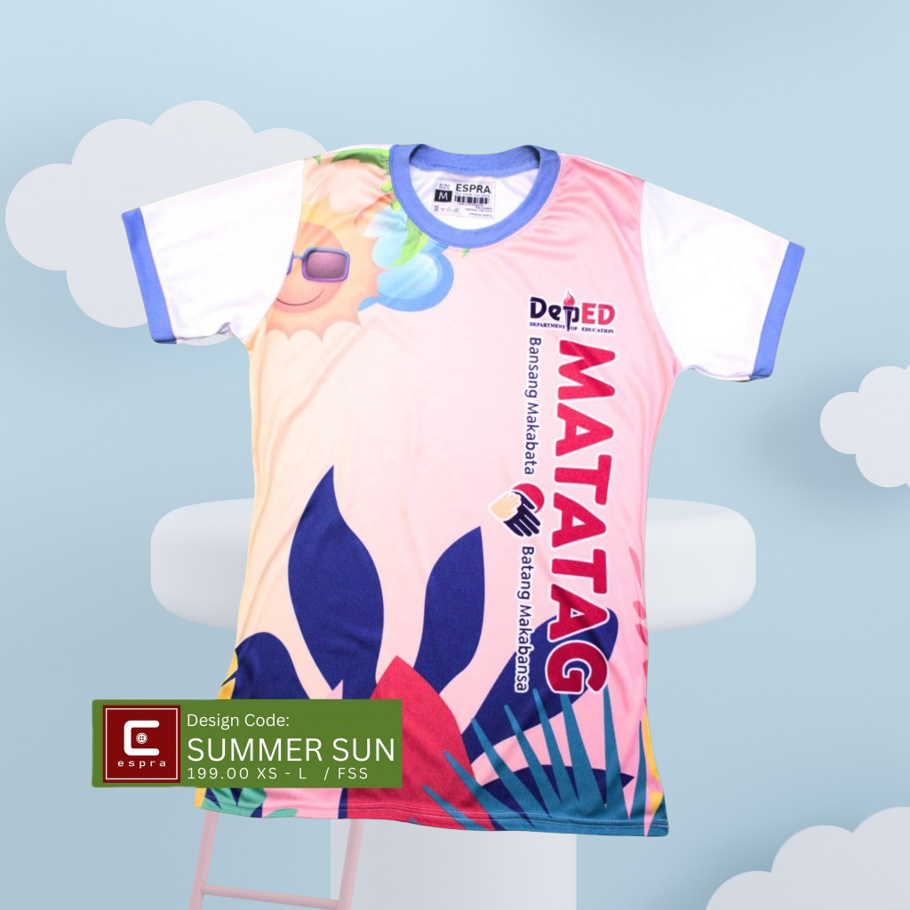 Matatag Deped Women T Shirt Teacher Badge Uniform Teacher Day Full ...