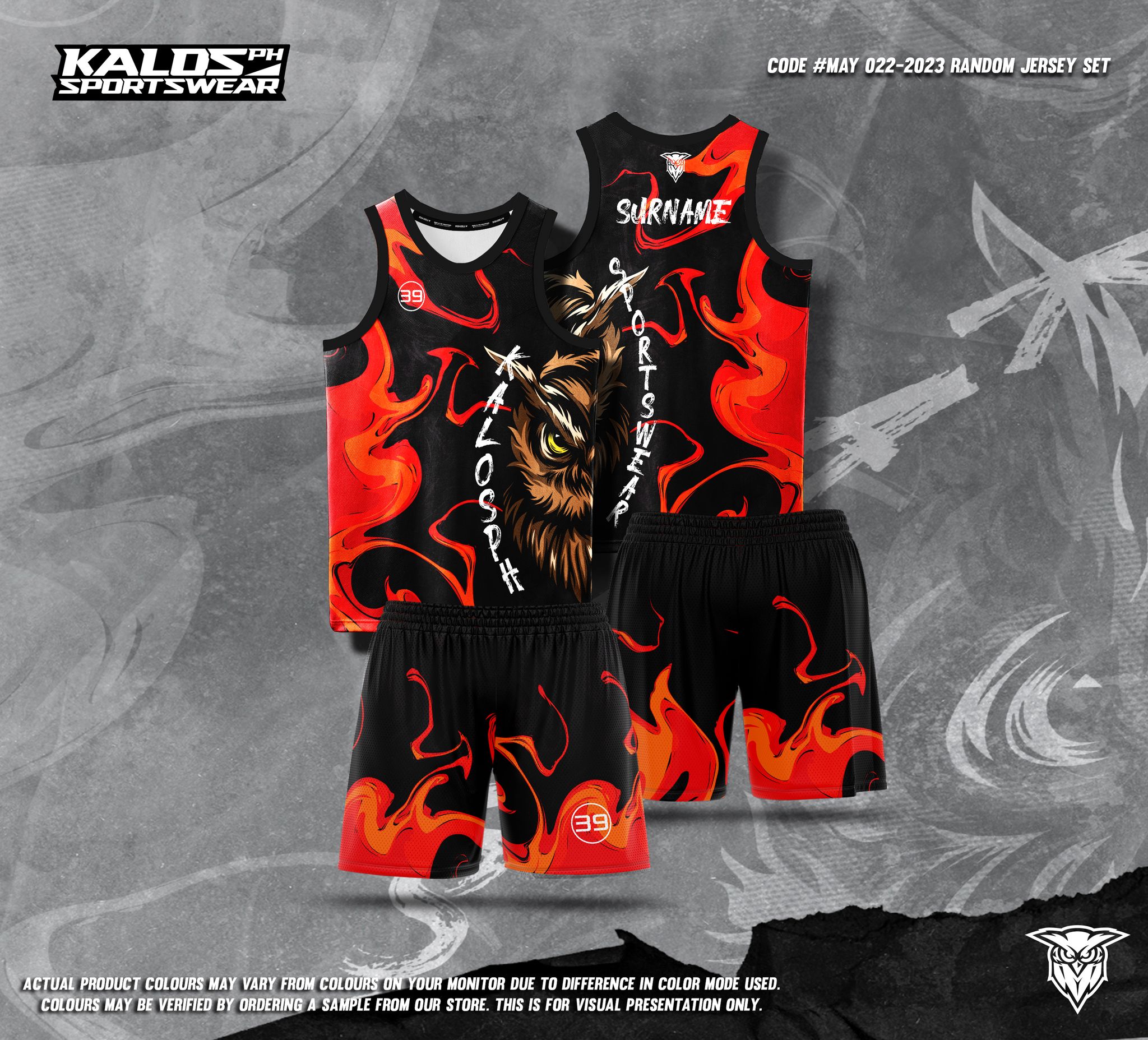 KALOSph BASKETBALL JERSEY SET CODE # 022-2023 RANDOM JERSEY SET | Lazada PH