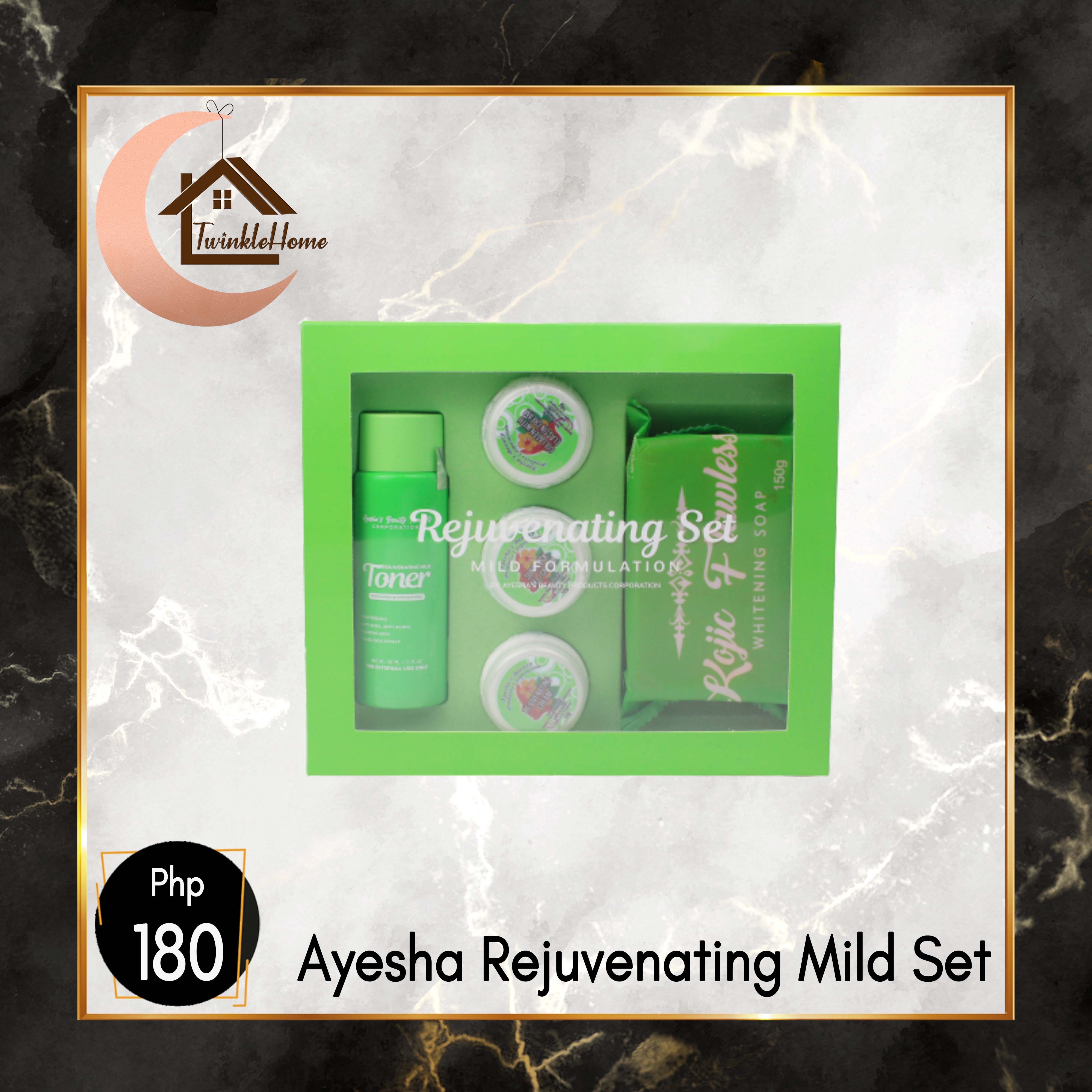 Twinklehome Original Ayesha Rejuvenating Set (Mild Set) | Lazada PH