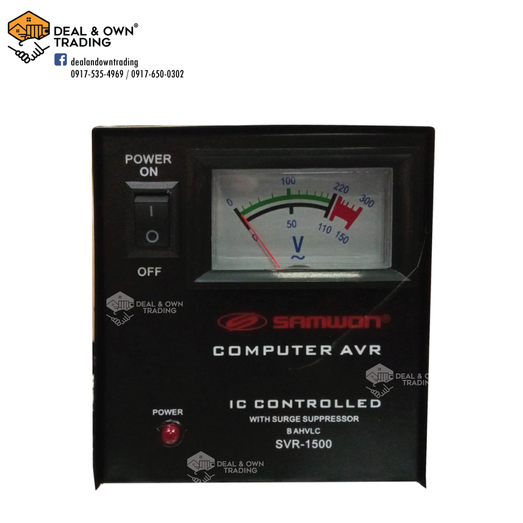 Samwon SVR-1500 Computer AVR 1500W | Lazada PH