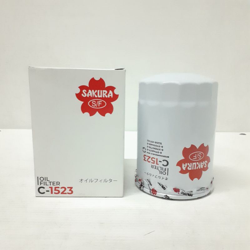 SAKURA OIL FILTER C-1523 ISUZU NKR 4BE1 / 4HF1 / 4HG1 | Lazada PH