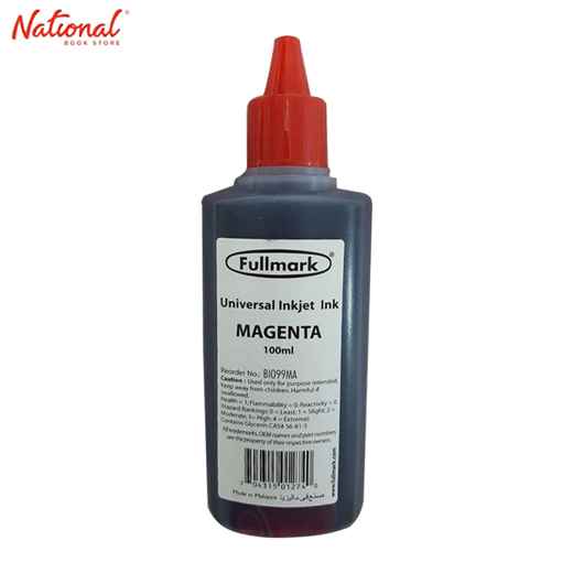 Fullmark Ink Bottle Refill 100Ml Magenta Premium | Lazada PH