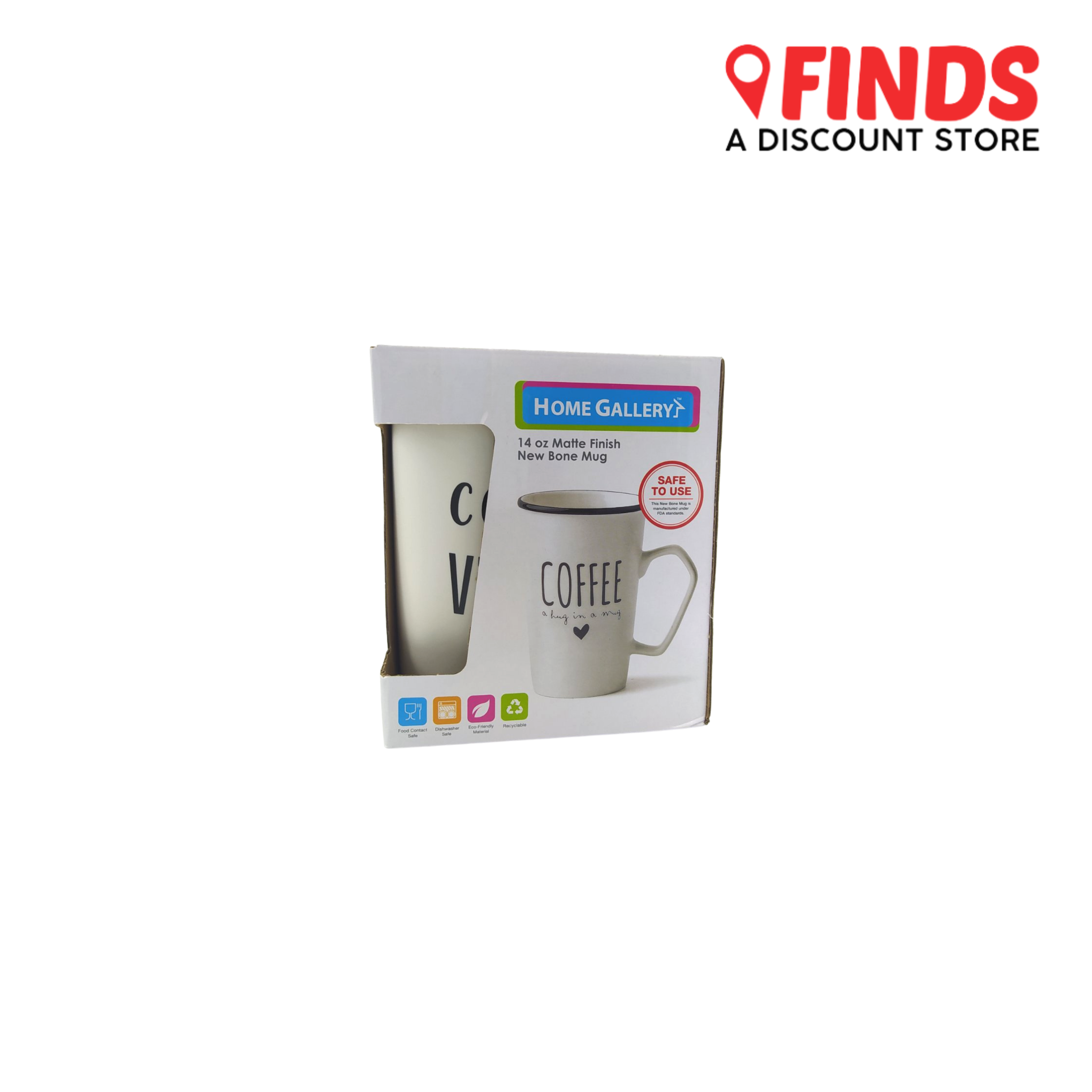 14oz Matte Finish New Bone Mug (Home Gallery) | Lazada PH