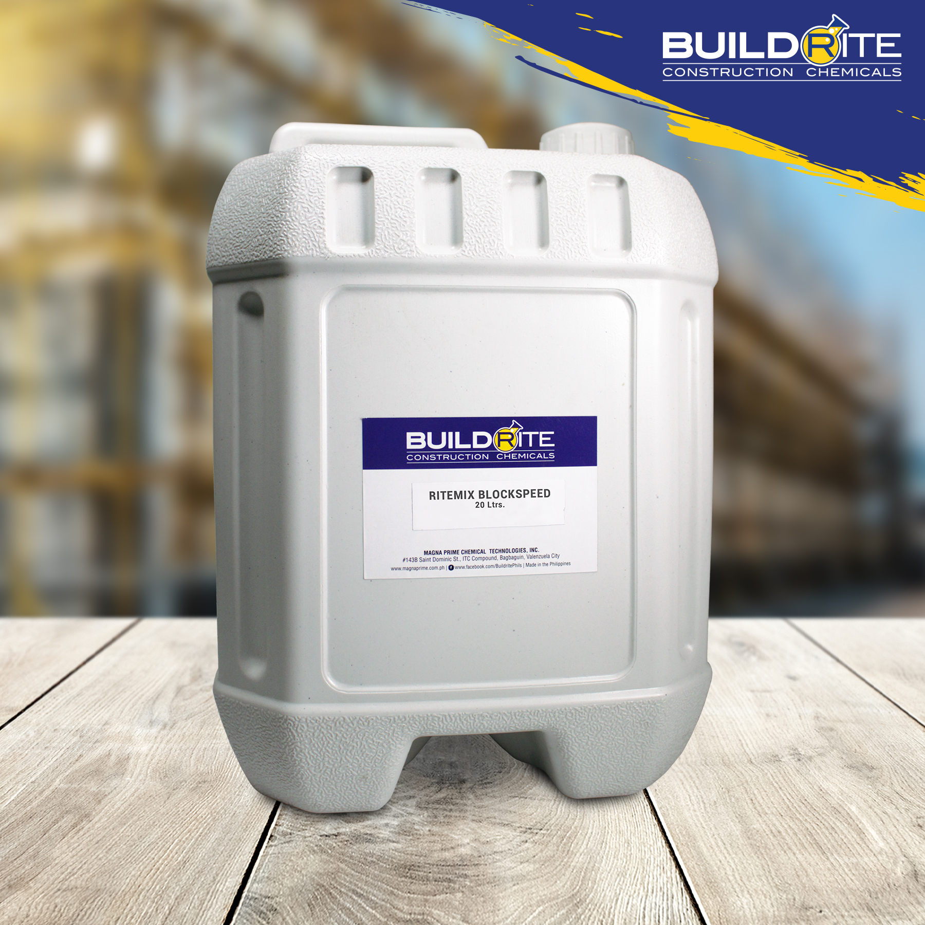 BUILDRITE BLOCKSPEED - Accelerator for Semi-dry Concrete | Lazada PH