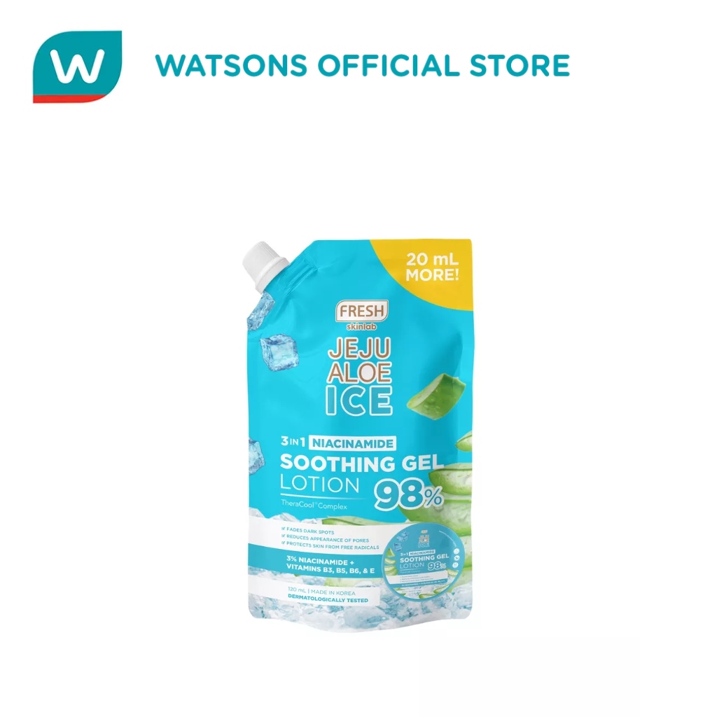 FRESH with BT21 Jeju Aloe Ice Soothing Gel Lotion 120mL | Lazada PH