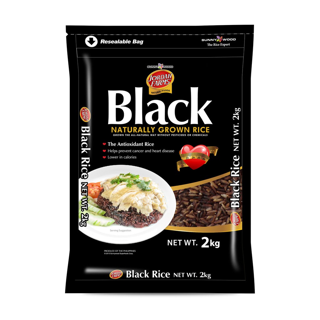 Jordan Farms Black Rice 2kg | Lazada PH