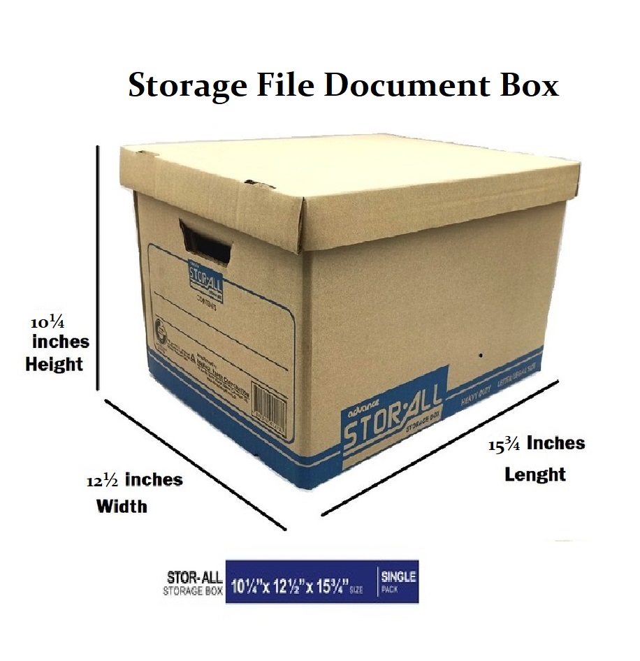 Storage File Document Box Storage Box | Lazada PH