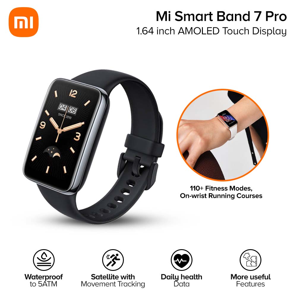 XIAOMI Mi Smart Band 7 Pro Smartwatch with GPS ( Global Version ...