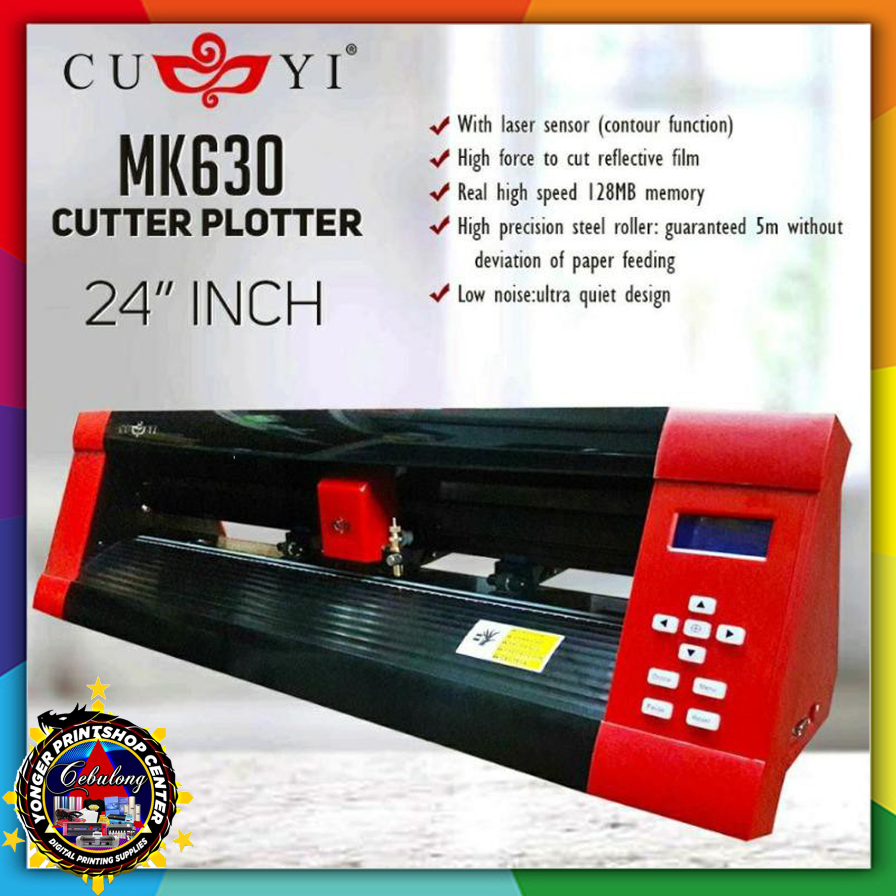 CUYI MK630 24 INCHES CUTTER PLOTTER MACHINE With stand-CEBULONG YONGER ...