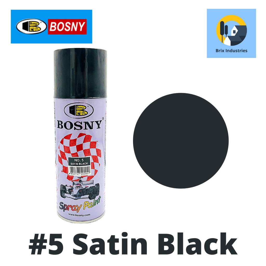 Bosny Spray Paint Solid Colors Acrylic Spray Paint Multiple Variations ...