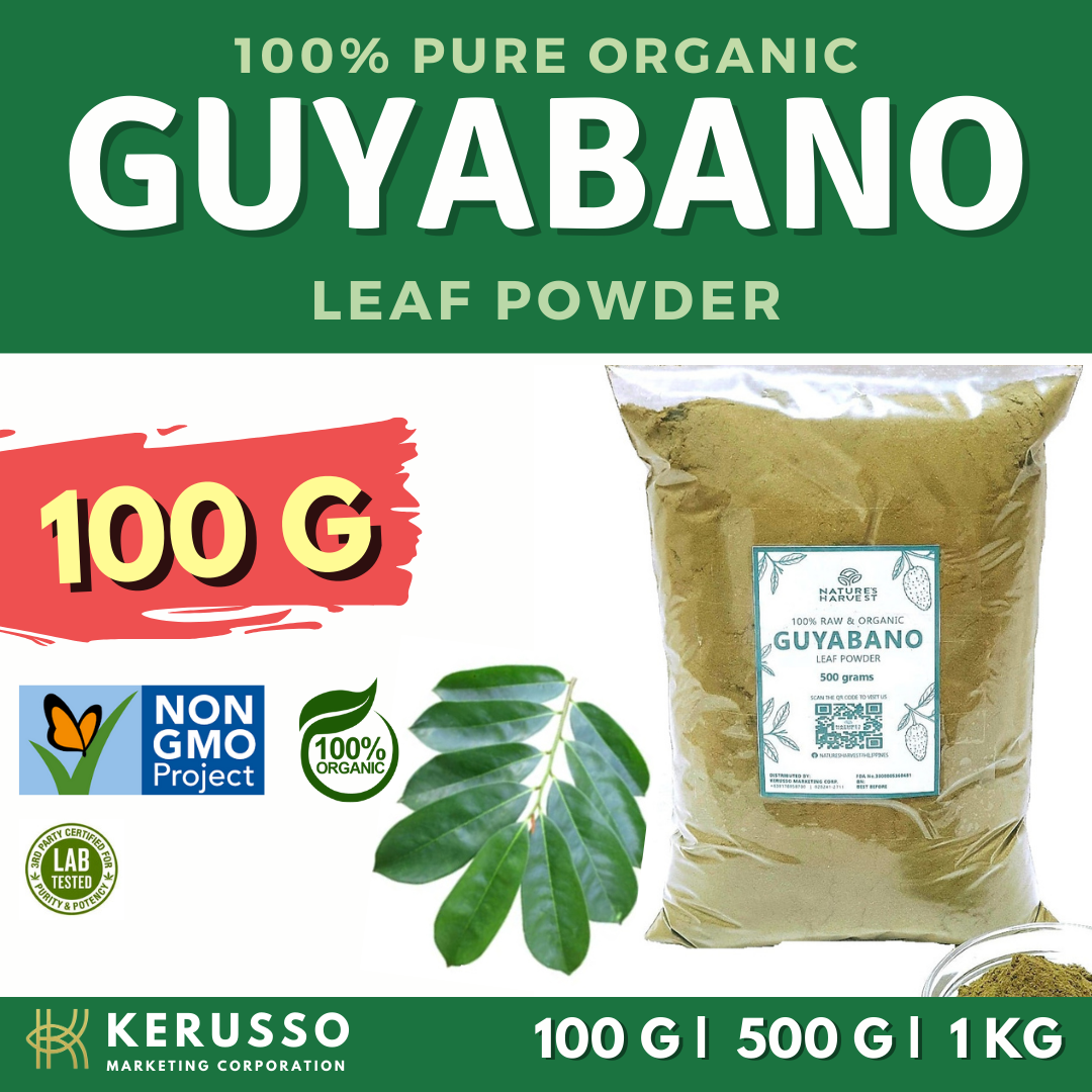 Guyabano Powder Organic 1000 grams 500 grams 100 grams | Lazada PH
