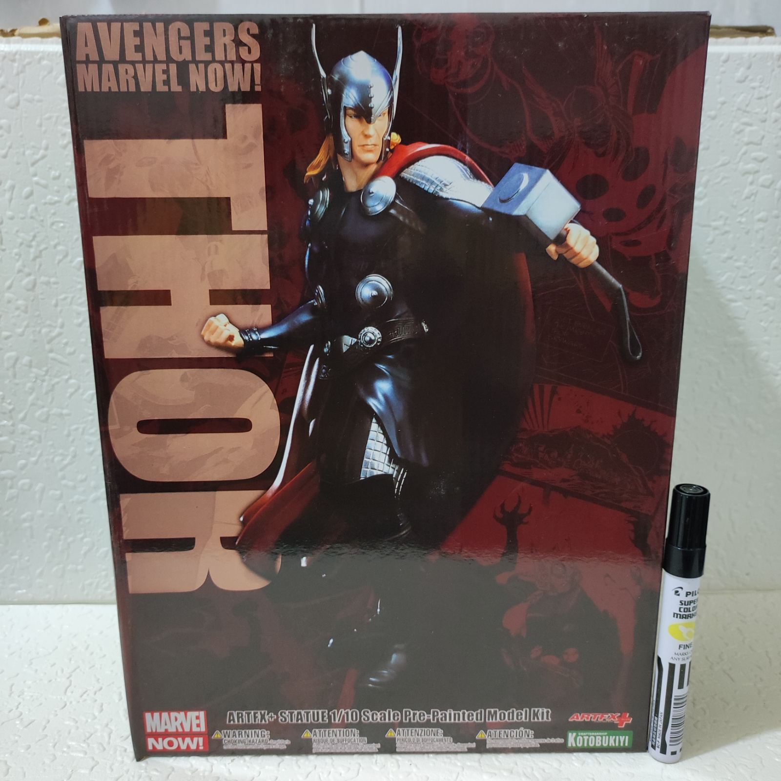 Marvel Thor Deadpool Wolverine Artfx Statue 1/10 Scale K.O Pre-Painted ...