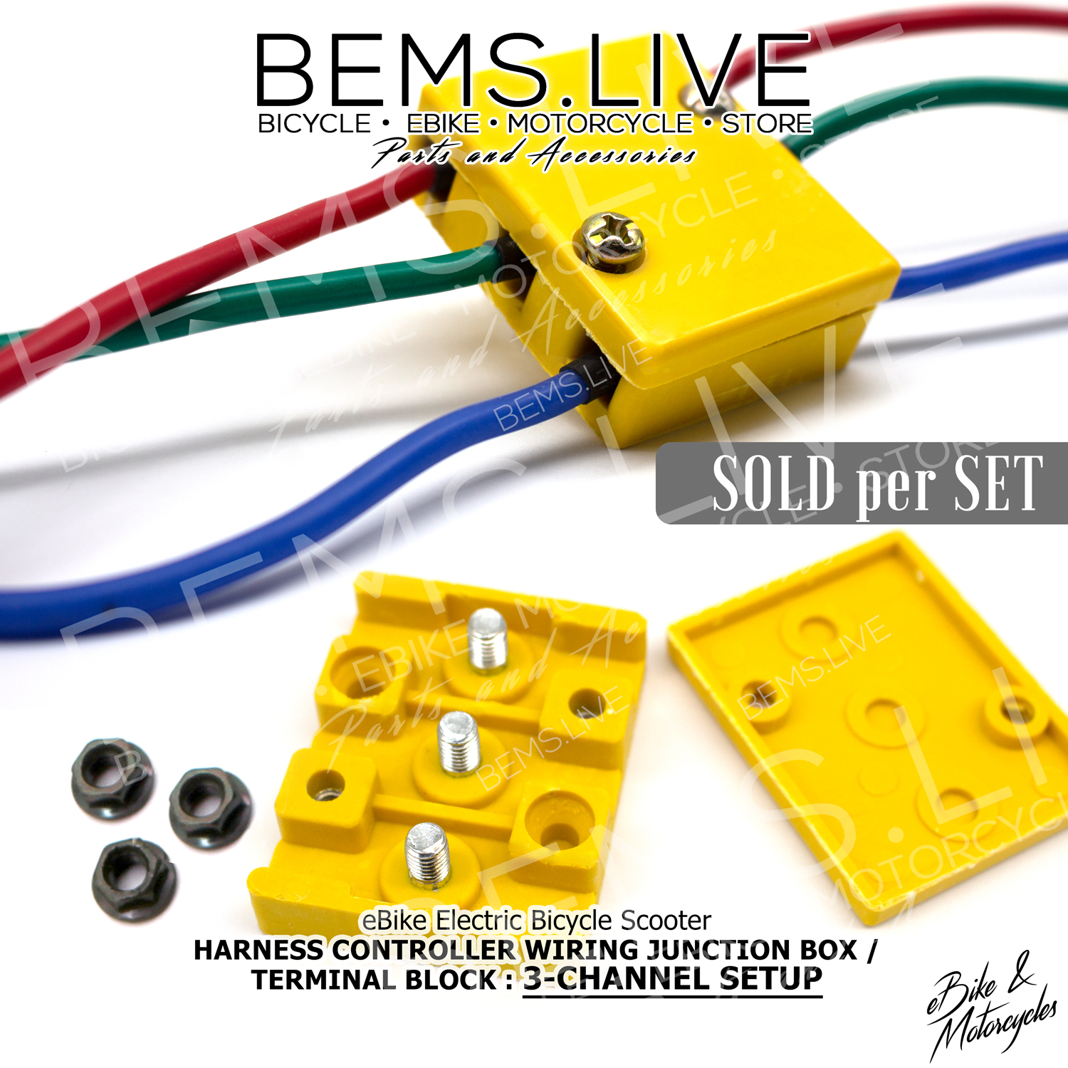 Ceramic Harness Controller Wiring 3-CHANNEL JUNCTION BOX / TERMINAL ...