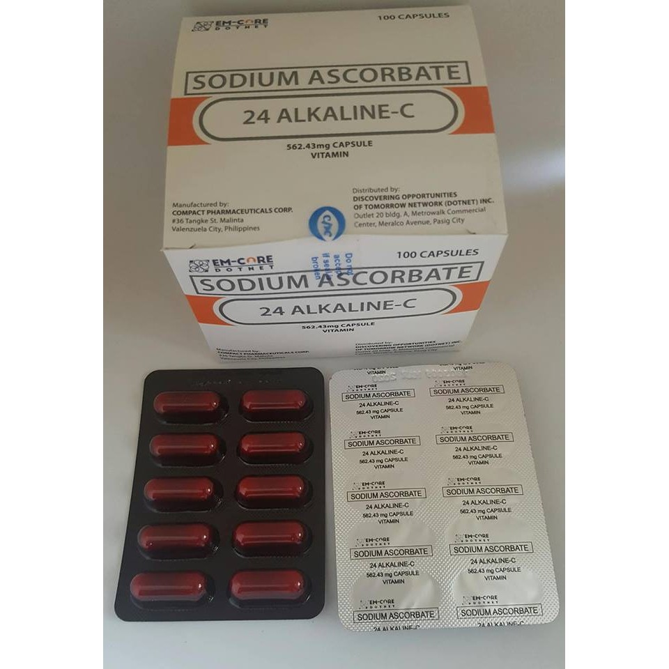Authentic 24 Alkaline C 100 capsules | Lazada PH