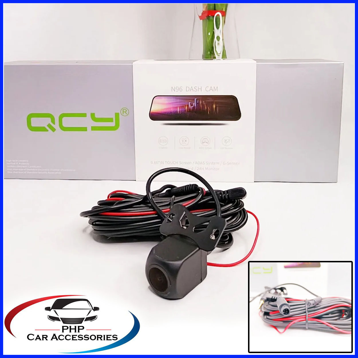 QCY N96 DASHCAM BACK CAMERA ONLY | Lazada PH